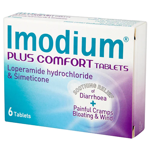 Imodium Plus 2mg Caplets x 6 – Airmedng