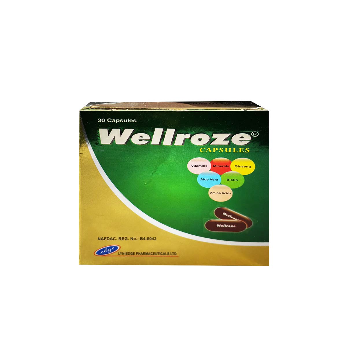 Wellroze X 30 Capsules – Airmedng