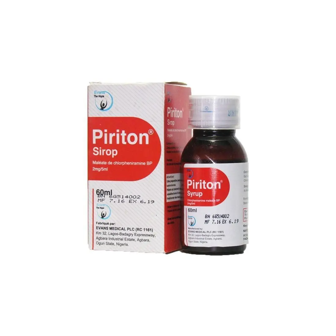 Piriton | Chlophenamine Maleate – Airmedng