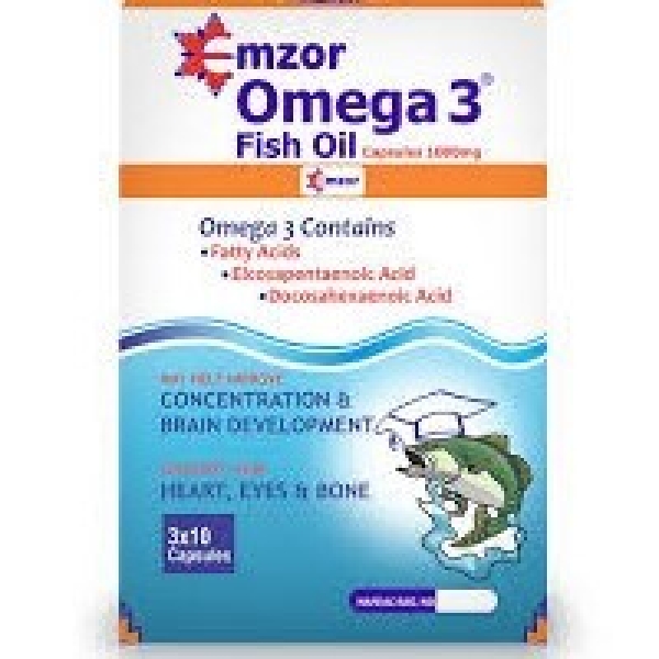 OMEGA-3 FISH OIL EMZOR X 30 - Airmedng