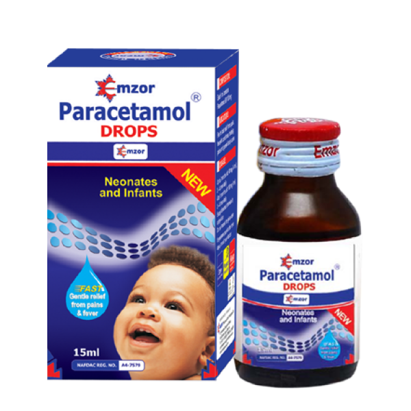EMZOR PARACETAMOL DROPS X 15ML - Airmedng